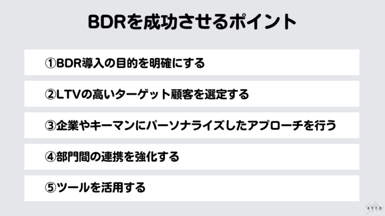 BDRとは？SDRとの違いやメリット、導入手順やポイントを分かりやすく解説 | Strh株式会社(ストラ)